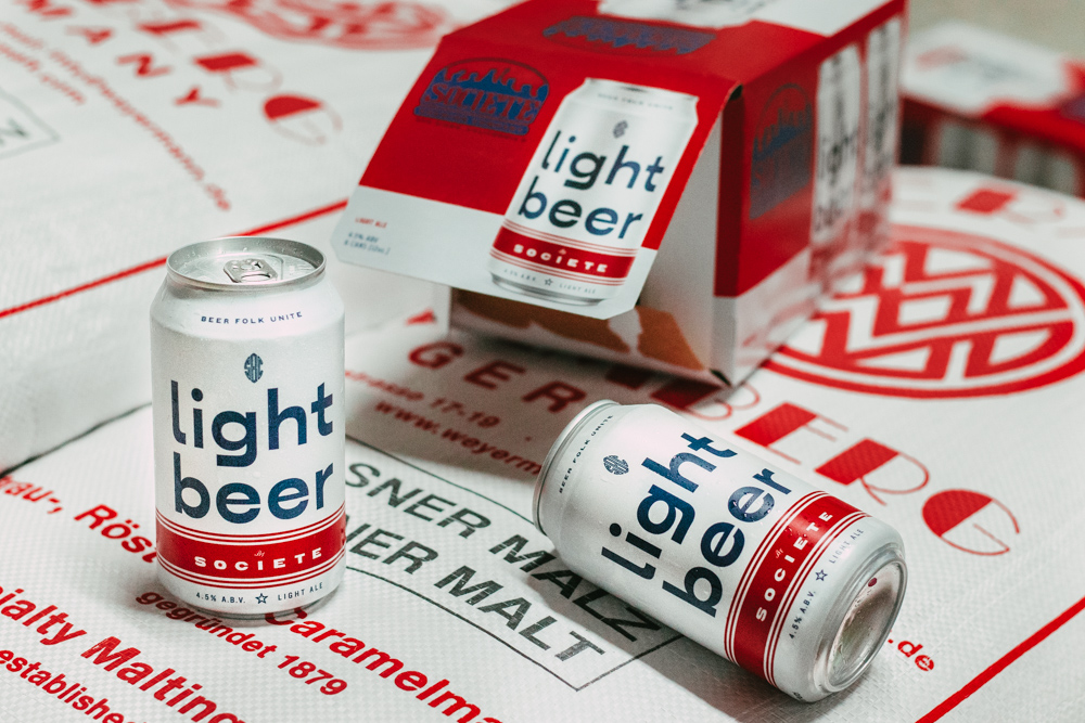 Light Beer - San Diego Lager - Societe Brewing Co