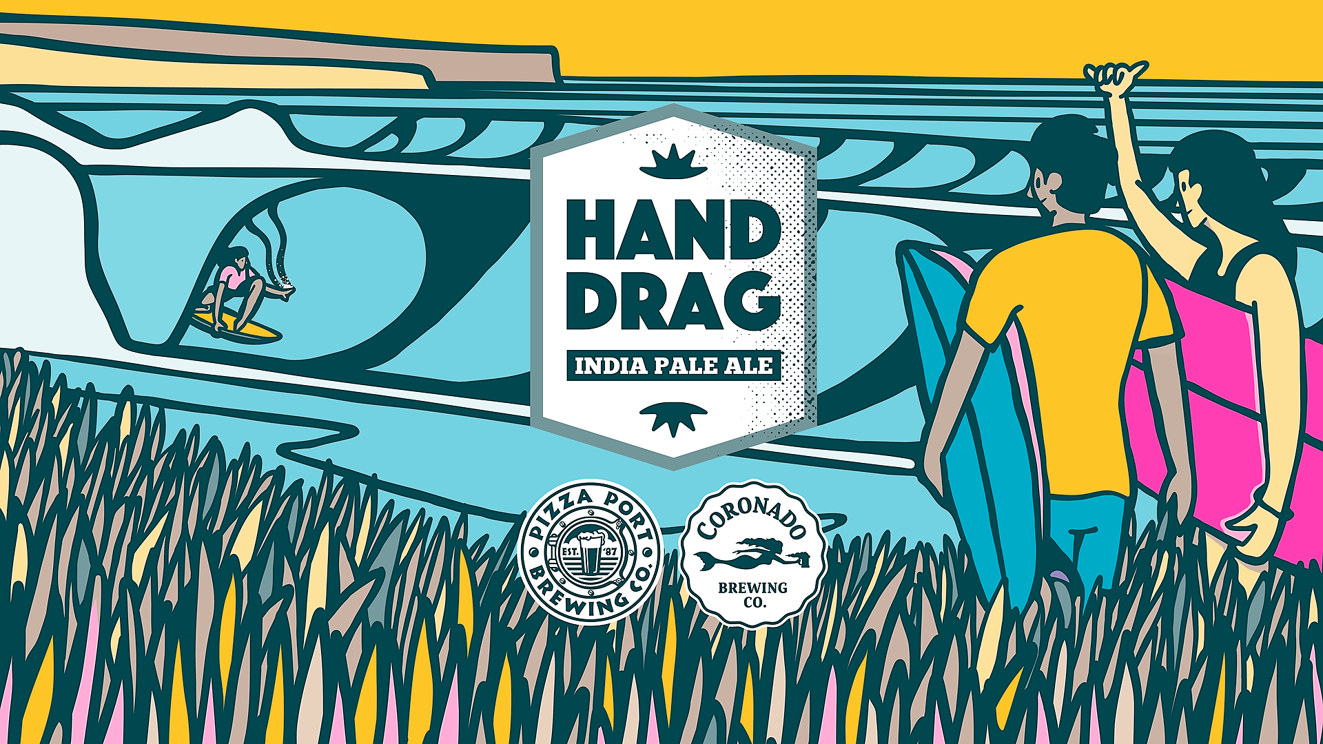 Event: Hand Drag Ipa Coronado Collab Can Release | Pizza Port