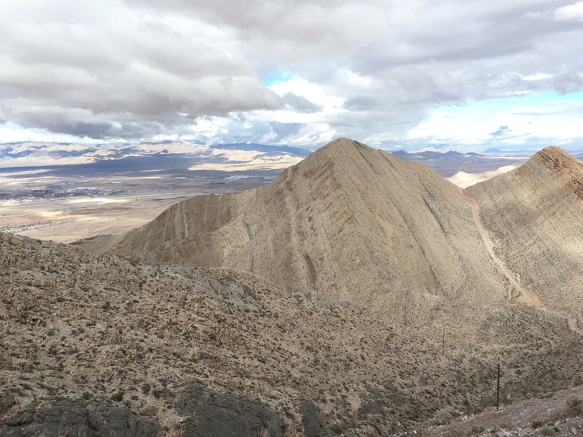 NW Frenchman Peak - Nevada | peakery