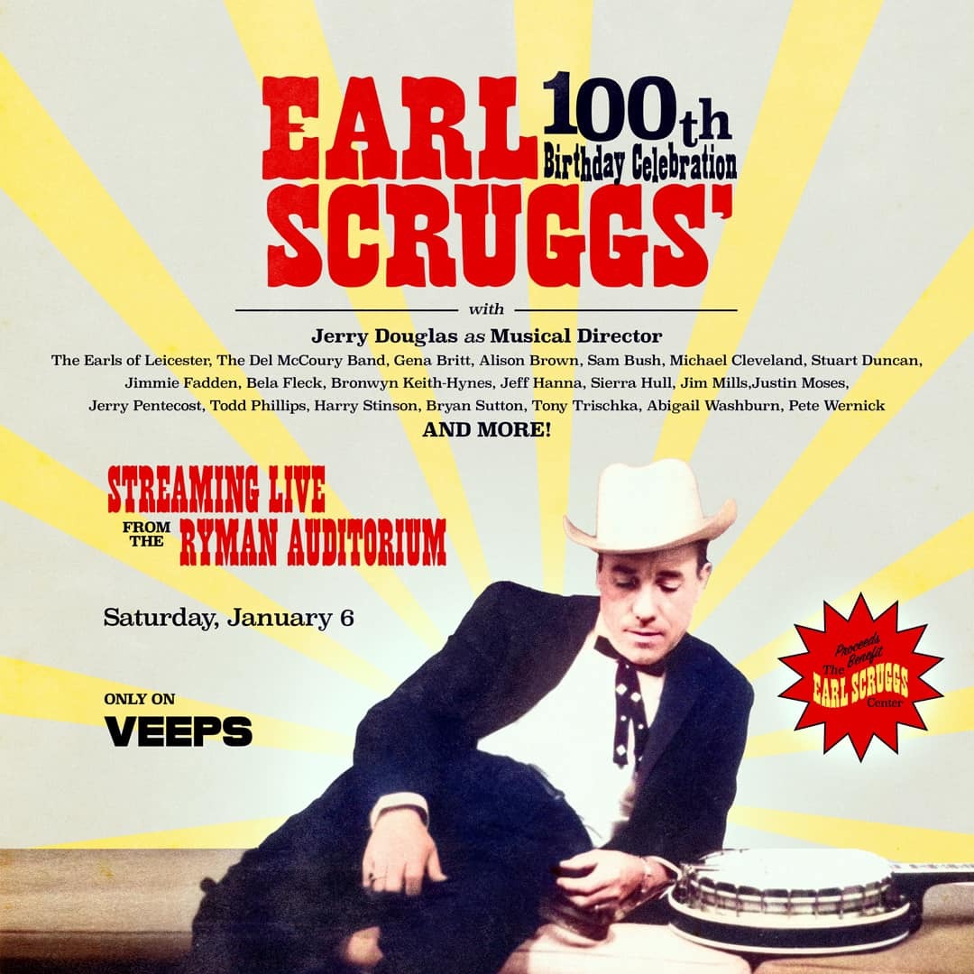 ‘Earl Scruggs’ 100th Birthday Celebration’ To Air Live Exclusively On ...
