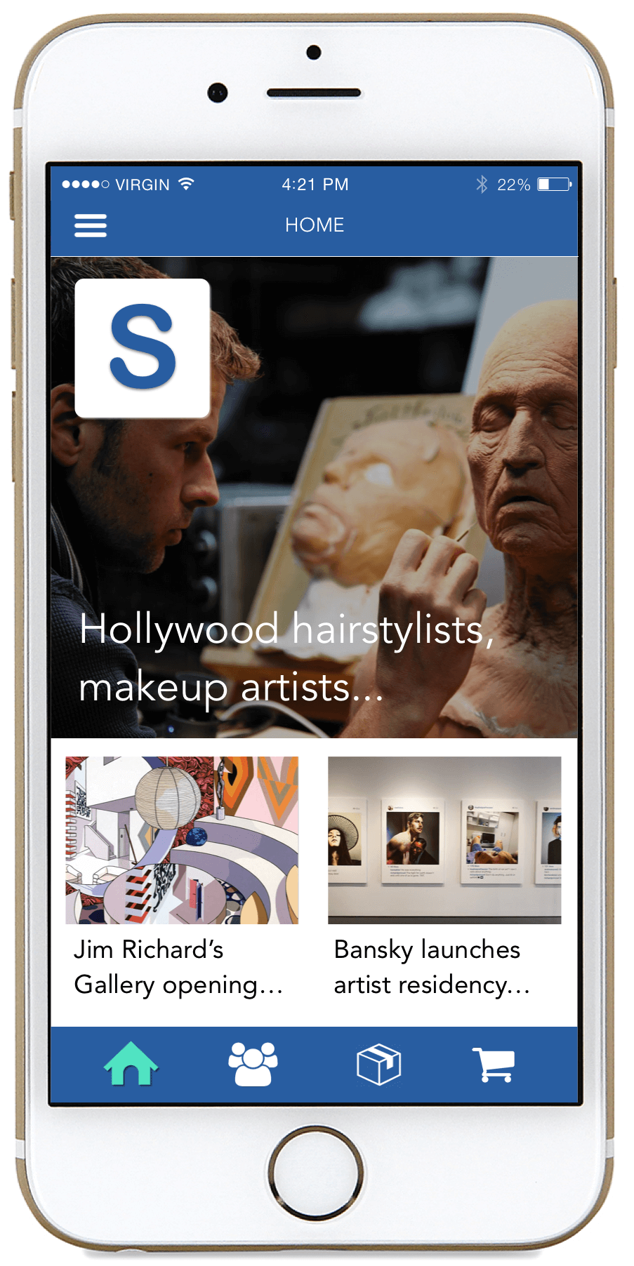 GitHub - leemarreros/shapp: Local artists reaching the market.