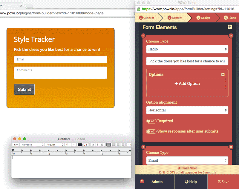 How to add images to Forms – POWr