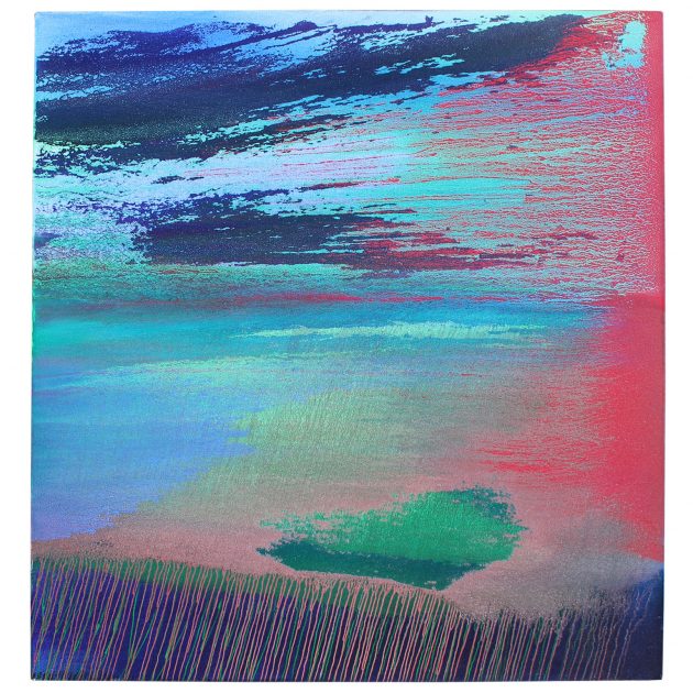 Immense Ben Freeman Abstract Oil Painting