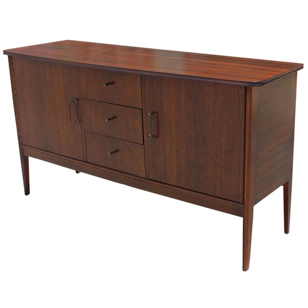 Elegant Sideboard with Brass Hardware