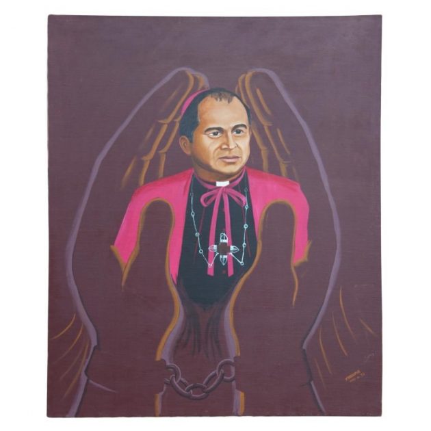 Contemporary Portrait Painting of Patrick Flores. 1972