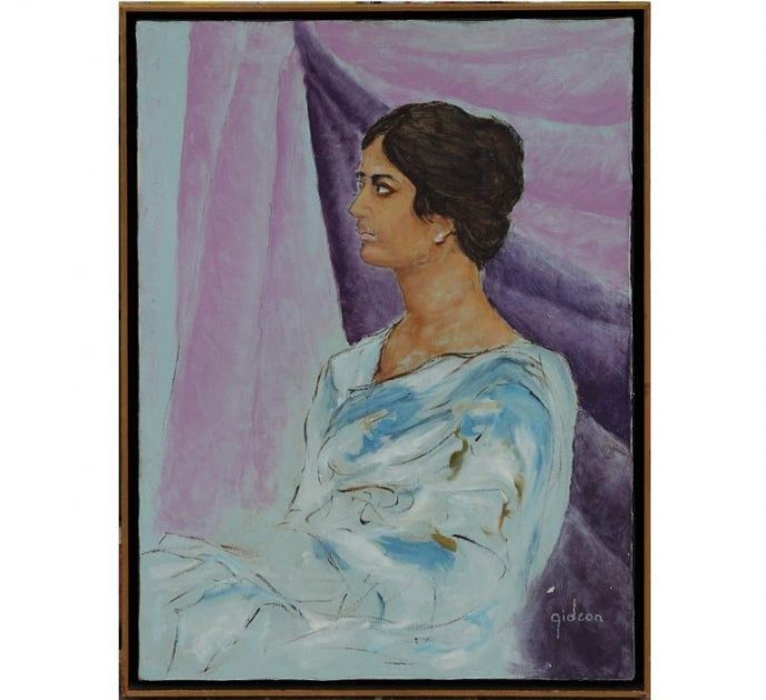 Untitled Portrait of a Woman in a Naturalistic Style