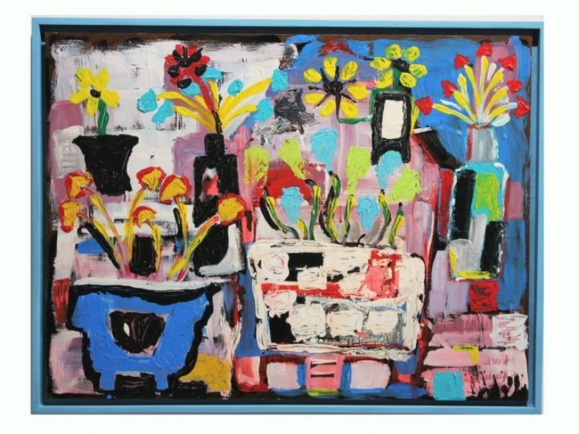 Paul Reeves- Abstract Floral Still Life 2017