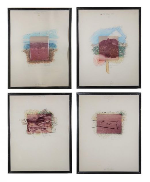 Collection of Mixed Media Works Inspired by Big Bend 1976