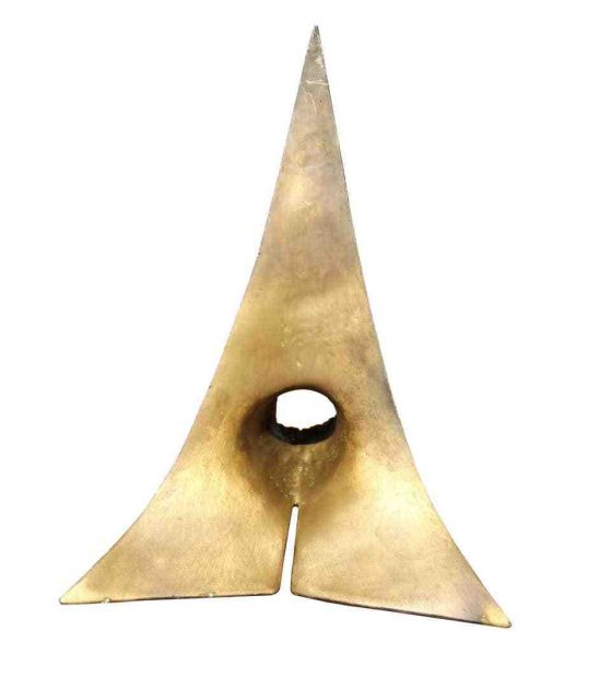Bronze Abstract Triangle