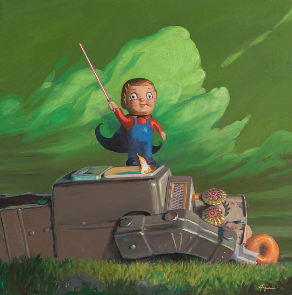Galleries for Gallery Artist Eric Joyner Painter of Robot and Donuts ...