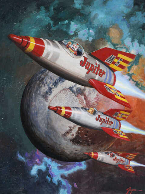 Galleries for Gallery Artist Eric Joyner Painter of Robot and Donuts ...