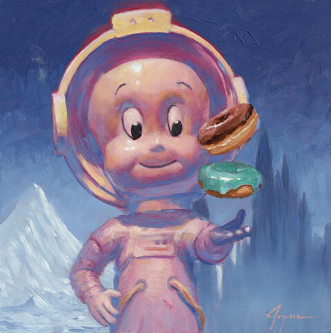 Galleries for Gallery Artist Eric Joyner Painter of Robot and Donuts ...