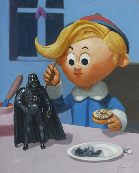 Galleries for Gallery Artist Eric Joyner Painter of Robot and Donuts ...