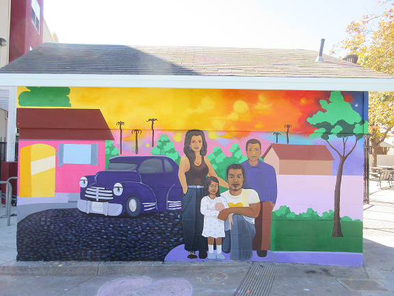 Family Mural at Beach Flats Park | Santa Cruz Economic Development