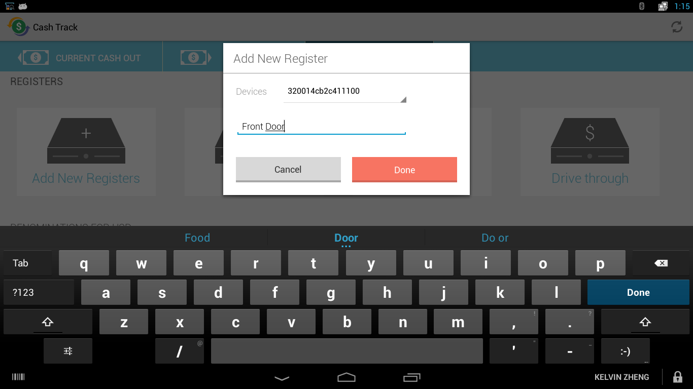 Get Started with Cash Track app – Support