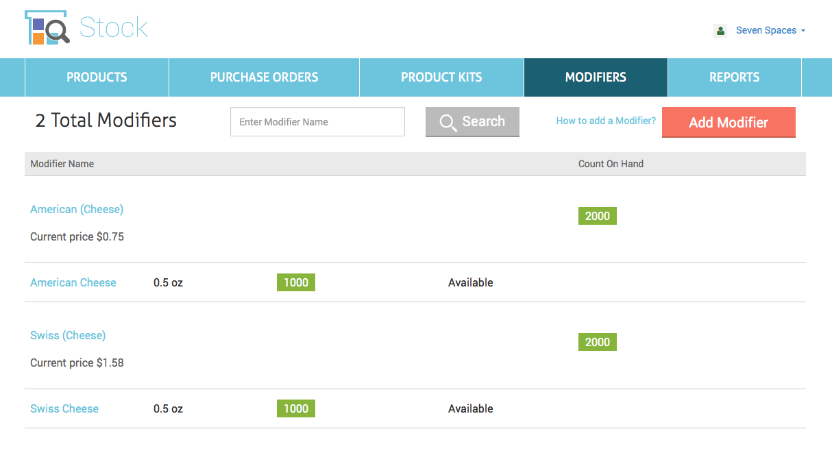 How does Modifier work in Stock app? – Support