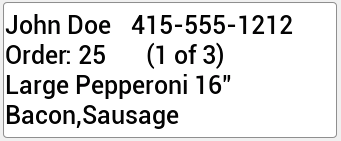 Order Labels Setup – Support