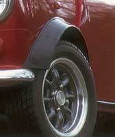 Fender Flare Kit, Mini Special, Wider (SBO0136) | Seven Classic Mini Parts