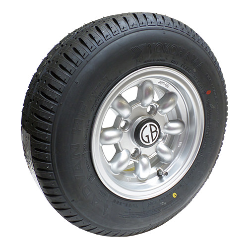 10"x5" GB Wheels with Yokohama A008, set/4 (SWT0066-SWT0082) | Seven ...
