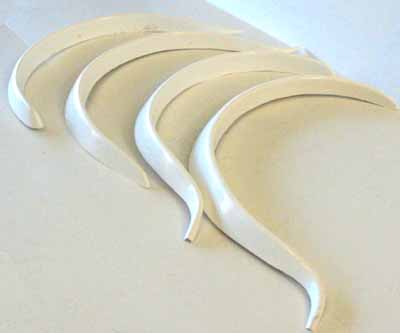 Fender Flare Kit, Wood & Picket Fiberglass Reproduction (MS133F ...