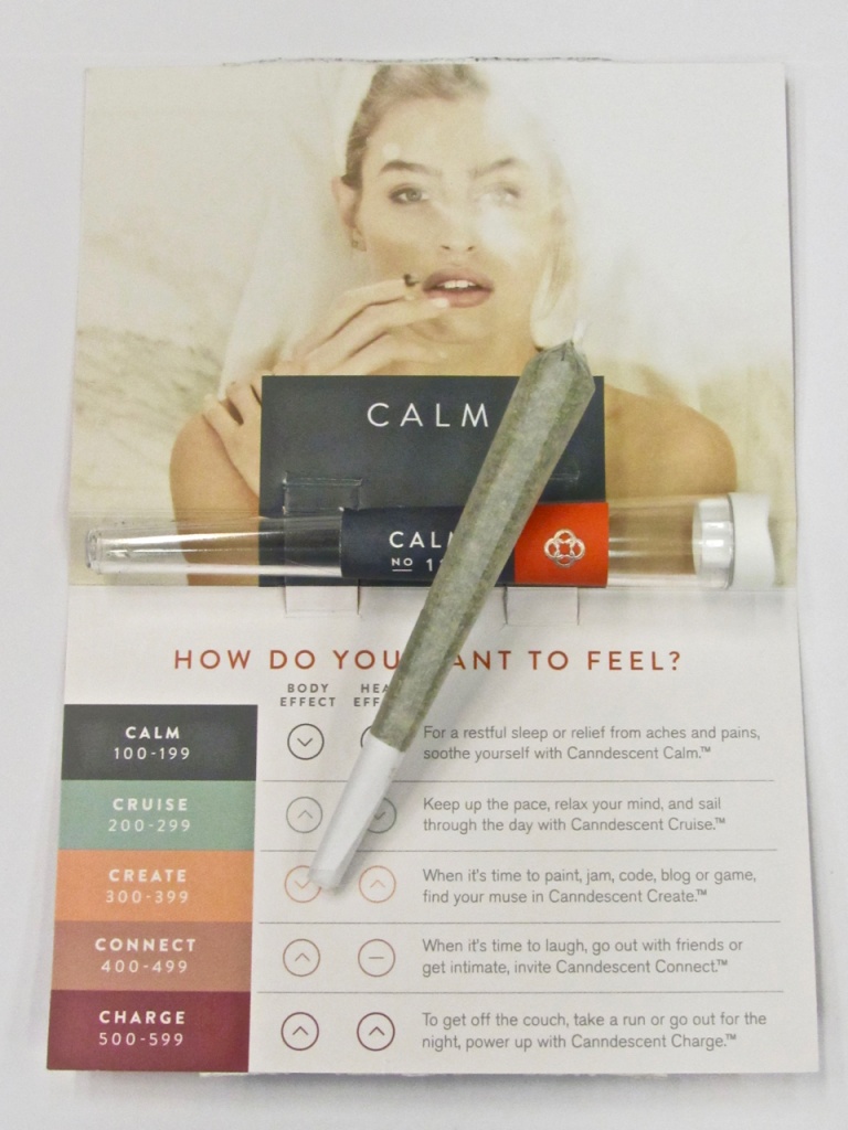 New Canndescent Calm pre-rolls yield an illuminating effect ...