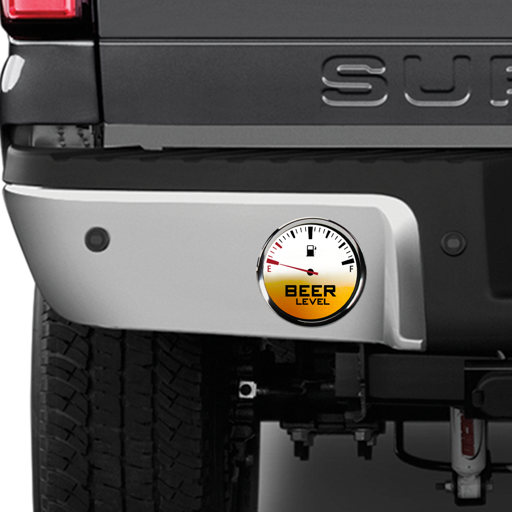 Beer Level Gas Gauge | Vinyl Sticker Decal for Laptop Tumbler Car ...