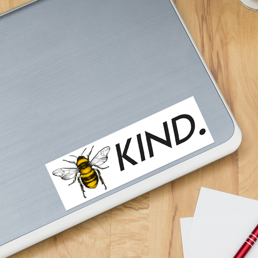Bee Kind | Vinyl Sticker Decal for Laptop Tumbler Car Notebook Window ...