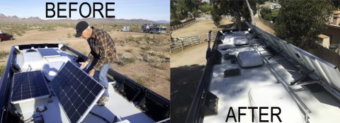 RVector RV Solar Panel and Starlink Accessories