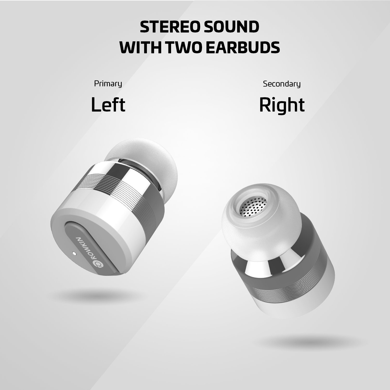 Rowkin Bit Stereo Audífonos Wireless Bluetooth Con Cargador Portátil