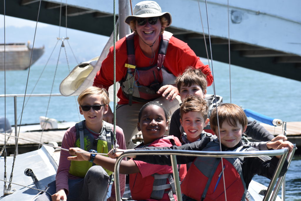 San Francisco 4th Graders Setting Sail & Learning | St. Francis Sailing ...