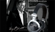 Tony Bennett Signature Edition Stereophone from Koss