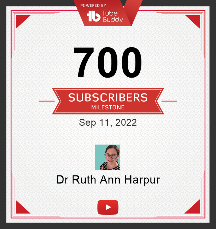 700 Subscribers Milestone! via @TubeBuddy
