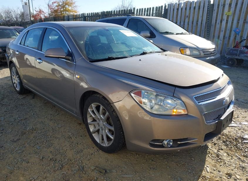 Sold 2008 CHEVROLET MALIBU Ltz in FREDERICKSBURG, VA - SalvageBid
