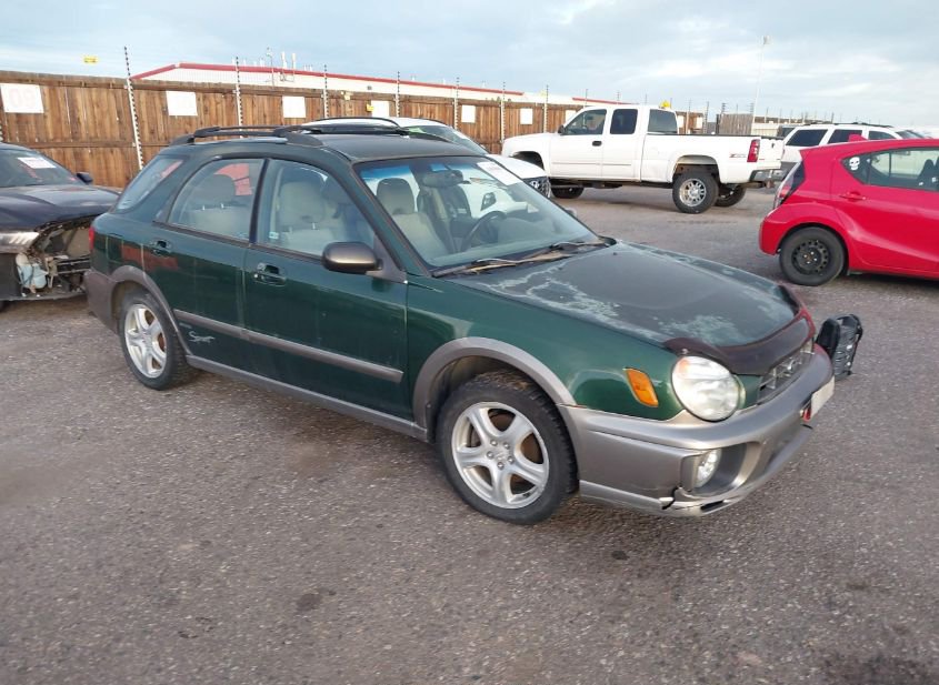 Sold 2002 SUBARU IMPREZA OUTBACK SPORT in COMMERCE CITY, CO - SalvageBid