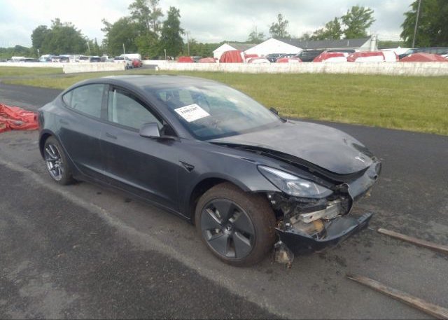 Bidding ended on 5YJ3E1EA9MF017439, Salvage Tesla Model 3 at ...