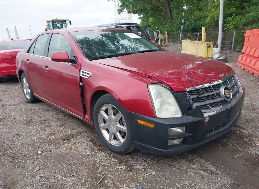 Sold 2009 CADILLAC STS V8 in INDIANAPOLIS, IN - SalvageBid