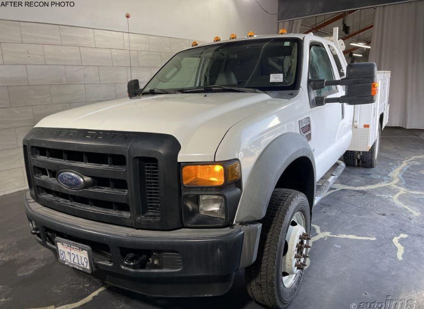 Sold 2008 FORD F-450 CHASSIS Lariat/xl/xlt in Gardena, CA - SalvageBid