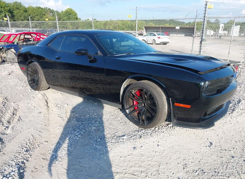 Sold 2016 DODGE CHALLENGER Srt hellcat in KNOXVILLE, TN - SalvageBid