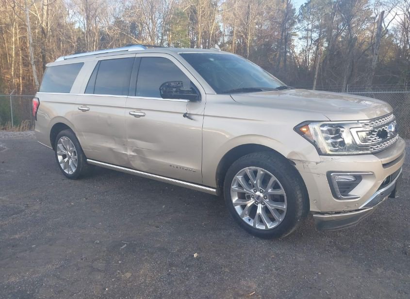 Sold 2018 Ford Expedition Max PLATINUM in Byram, MS - SalvageBid