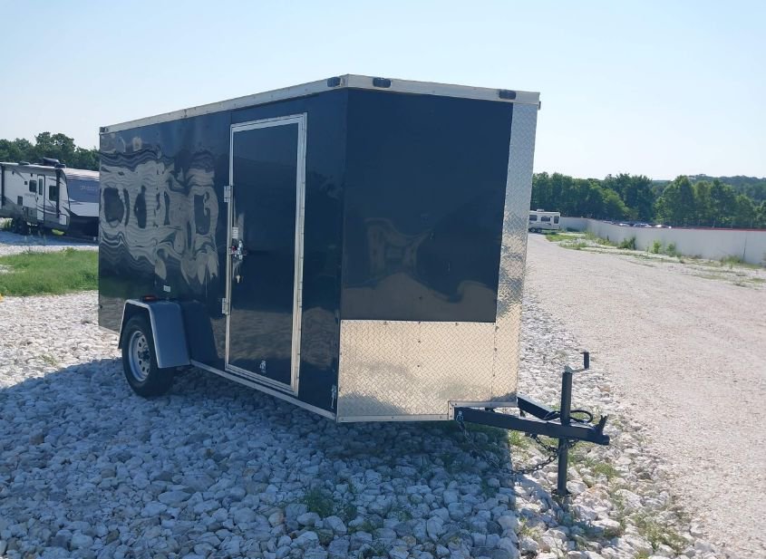 Sold 2019 SGAC CARGO TRAILER SINGLE AXLE in LINCOLN, AR - SalvageBid