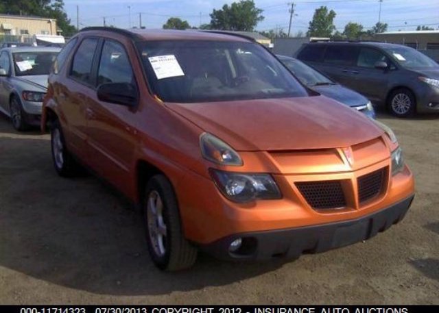 Bidding ended on 3G7DA03E14S516919, Salvage Pontiac Aztek at GROVE CITY ...