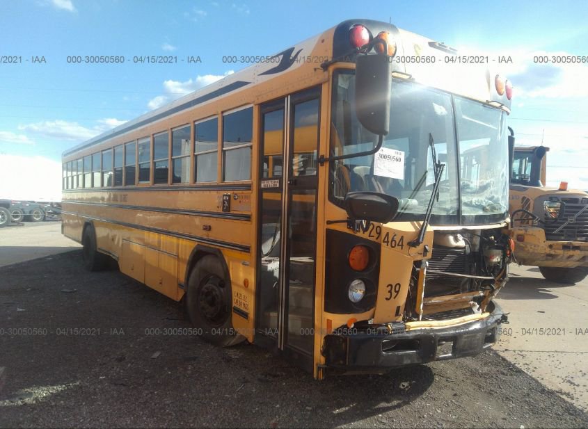 Salvage 2010 BLUE BIRD SCHOOL BUS / TRANSIT BUS for Sale in CASEYVILLE ...