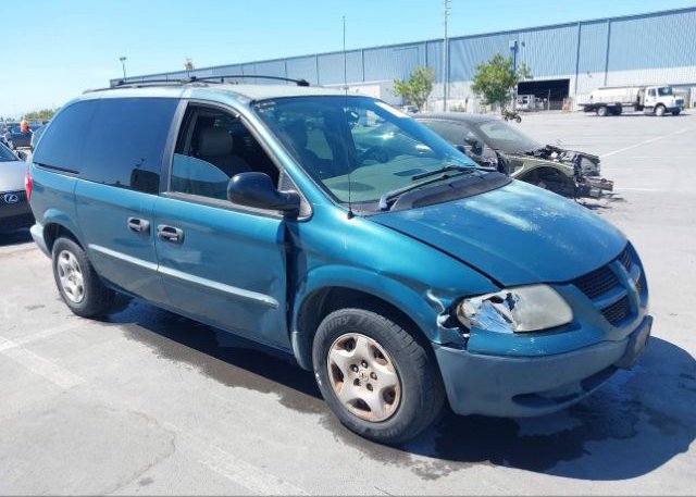 Sold 2002 DODGE CARAVAN Se in FREMONT, CA - SalvageBid