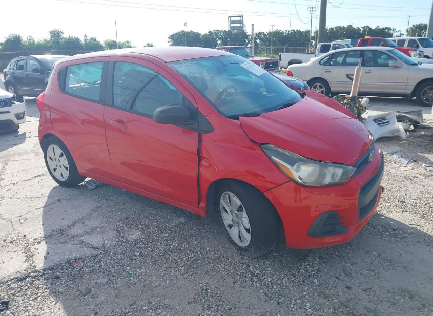 Sold 2017 CHEVROLET SPARK Ls cvt in CLEARWATER, FL - SalvageBid