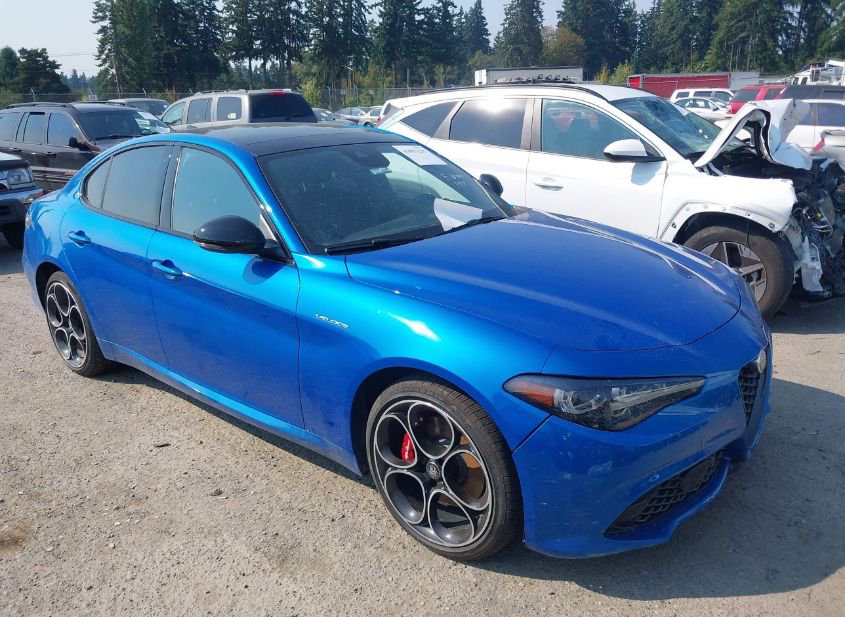 La oferta terminó en ZARFANBN5R7683823, Salvage ALFA ROMEO GIULIA ...