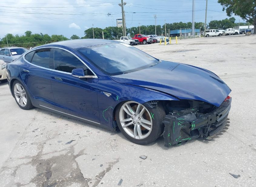 Sold 2015 TESLA MODEL S 70d/85d/p85d in CLEARWATER, FL - SalvageBid