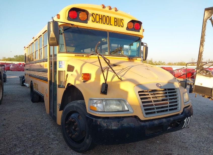 Salvage 2011 BLUE BIRD SCHOOL BUS / TRANSIT BUS for Sale in Dale, TX ...
