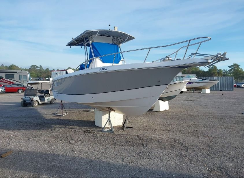 Sold 2002 PRO-LINE BOAT in HUDSON, FL - SalvageBid