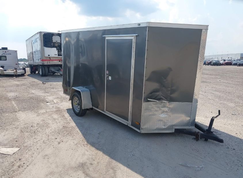 La oferta terminó en 53FBE1210NF075971, Salvage COVERED WAGON TRAILE ...