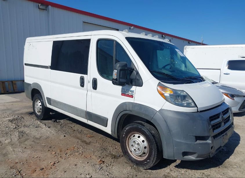 Sold 2015 RAM PROMASTER 1500 Low roof in CLAYTON, NC - SalvageBid